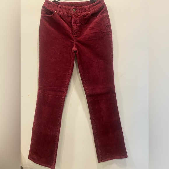 Newport News | Jeans | Burgundy Corduroy Pants | Poshmark